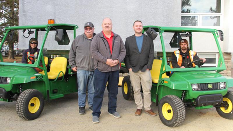 City all-electric John Deere Gators funded by the Municipal Climate ...