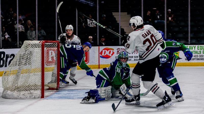 Rebels earn 3-2 win over Broncos on home ice | rdnewsnow.com