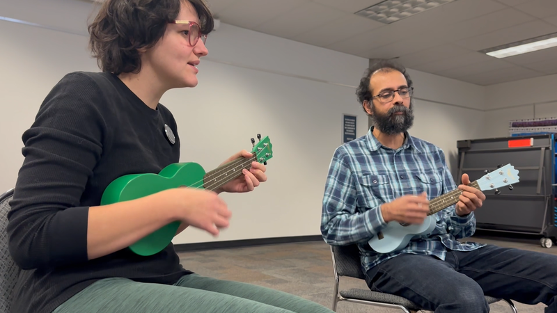 Strumming good times: Prince George Library transforms into a ukulele ...