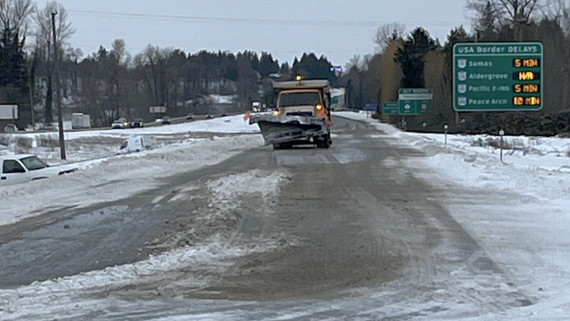 UPDATE at 2 p.m. Thursday: AbbyPD says Highway 1 will reopen westbound ...