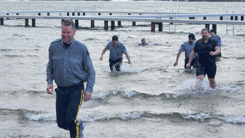 Chilliwack RCMP officers ready to brave Cultus Lake’s chilly waters ...