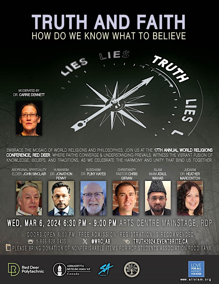 17th annual World Religions Conference returns to Red Deer to discuss ...