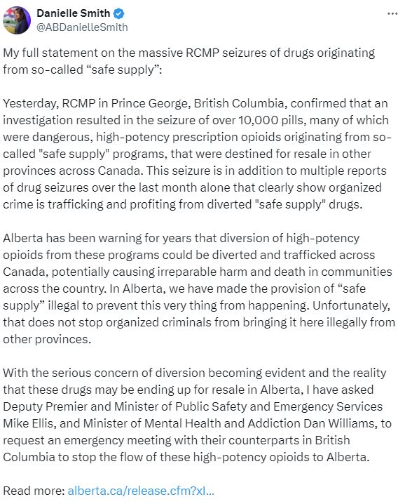 PG drug seizures leads to political battle in Victoria | CKPG Today