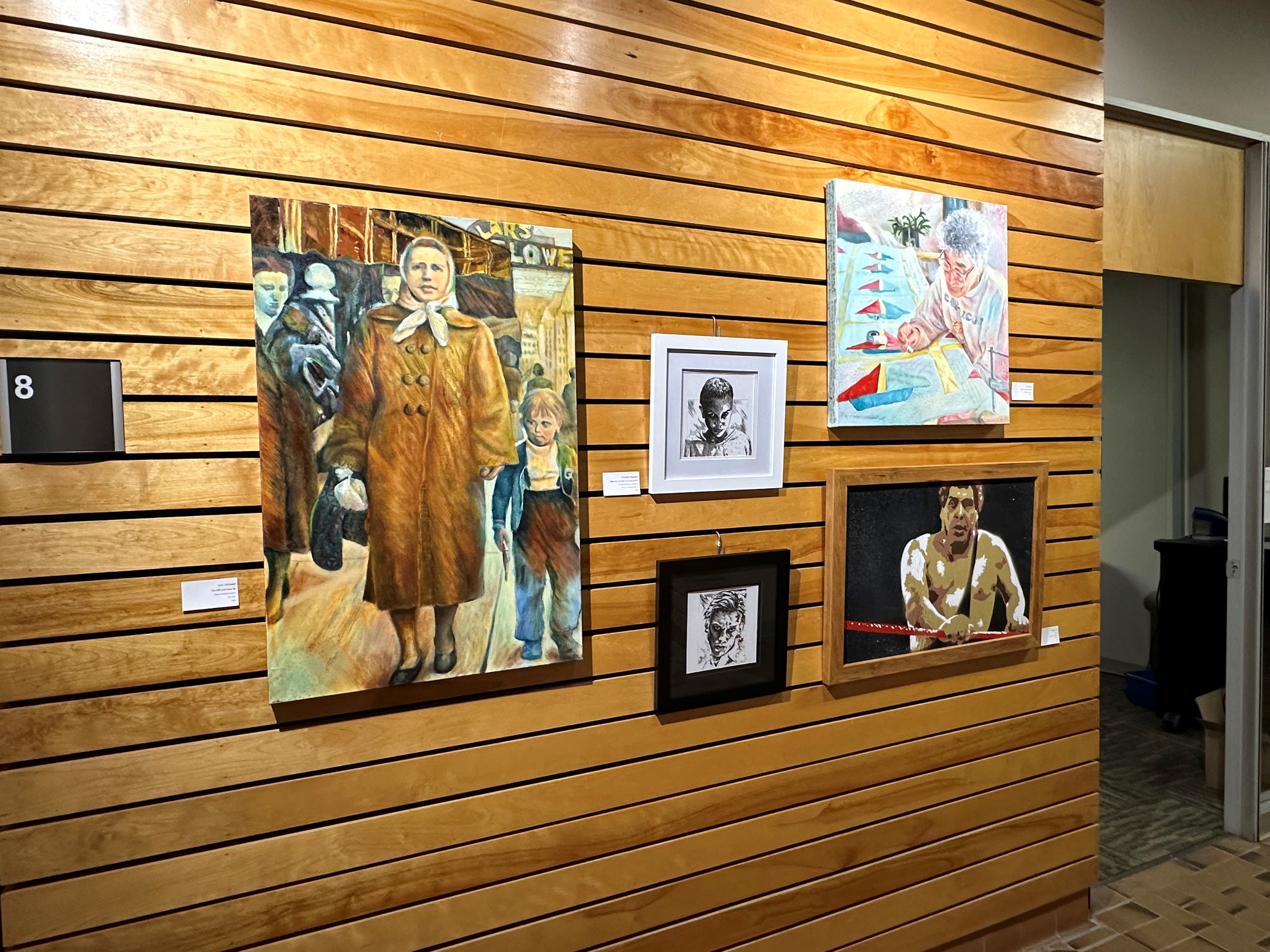 Art council members showcase own work at public gallery | larongeNOW