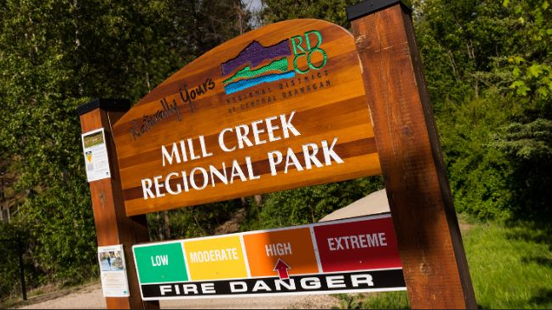 Fire danger rating increased in all RDCO regional parks | Vernon Matters