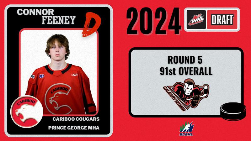 Prince George’s Connor Feeney taken by Calgary Hitmen in 2024 WHL Draft ...