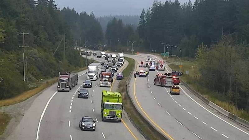 Hwy. 3/5 closed eastbound in Hope due to vehicle incident | 89.5 JR ...