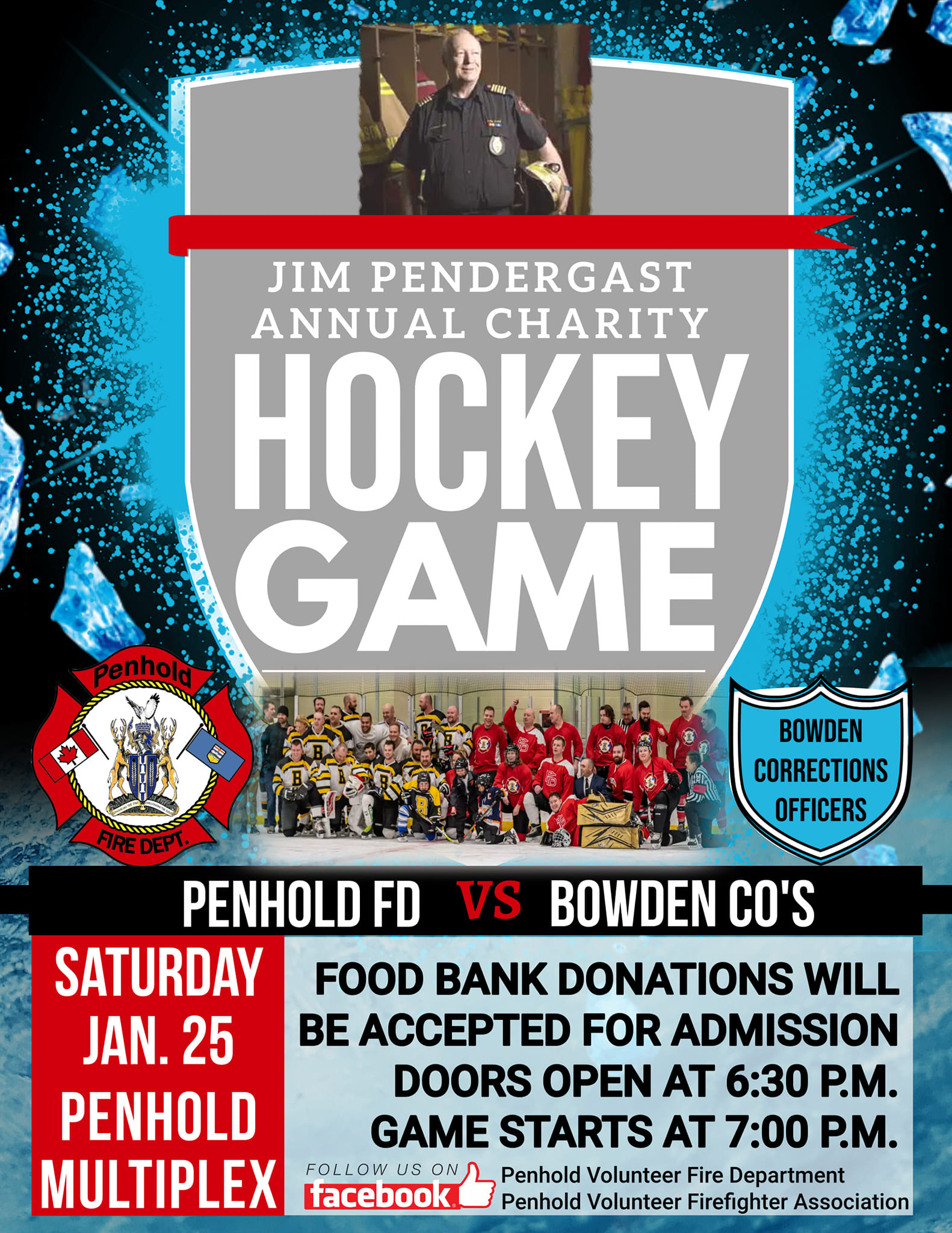 Correctional officers, firefighters set for 2025 Jim Pendergast Charity ...