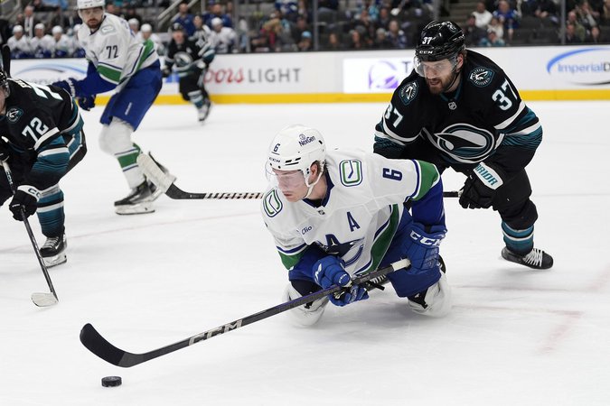 O’Connor scores penalty shot goal in overtime to give Canucks 2-1 win over Sharks | Lethbridge ...