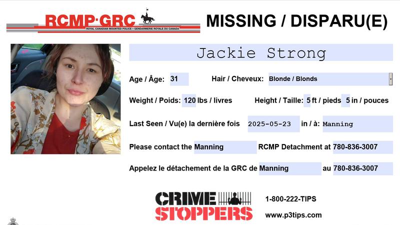 Missing woman in Manning | EverythingGP
