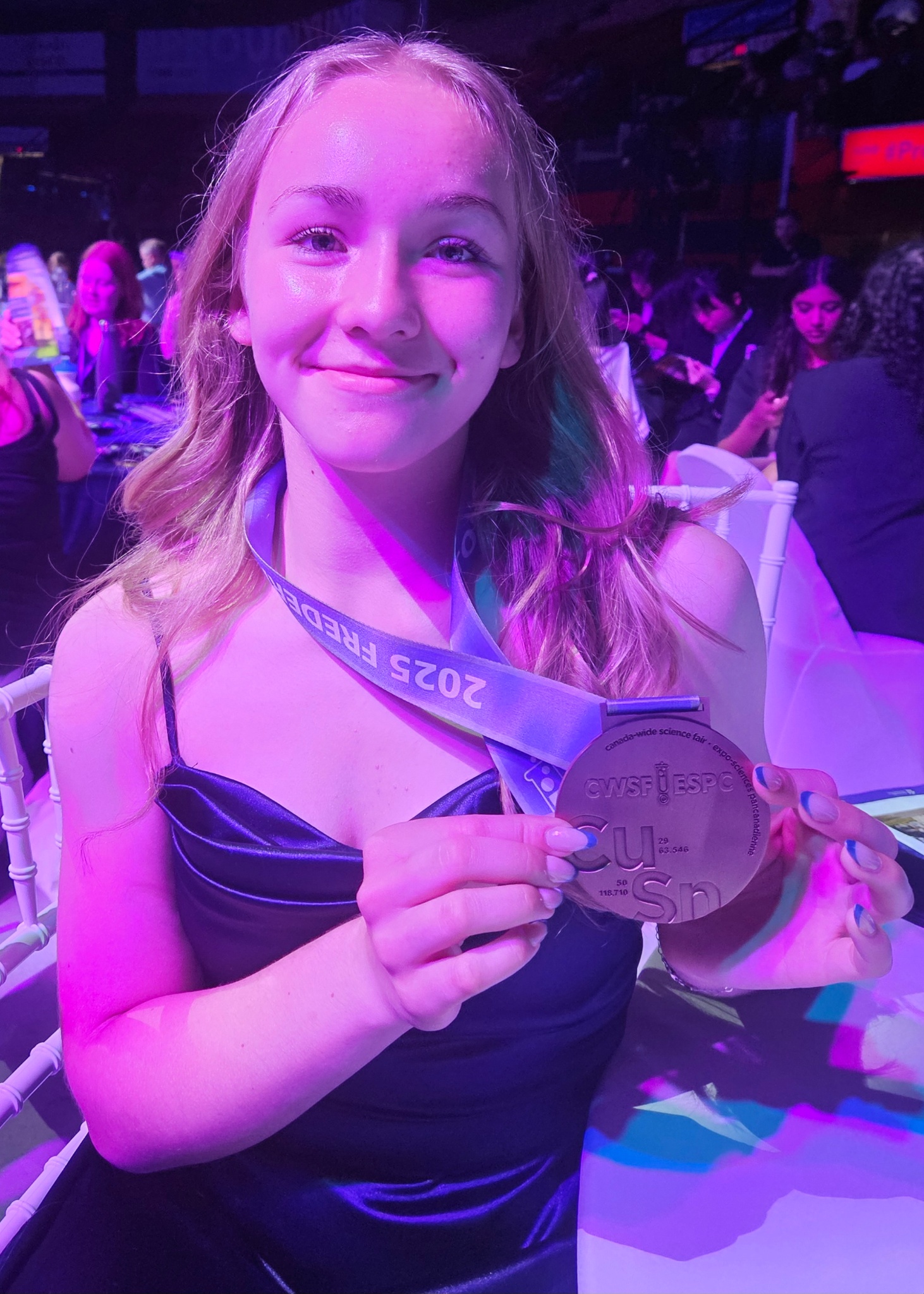 HFCRD congratulating bronze-medal winner at Canada-wide science fair ...