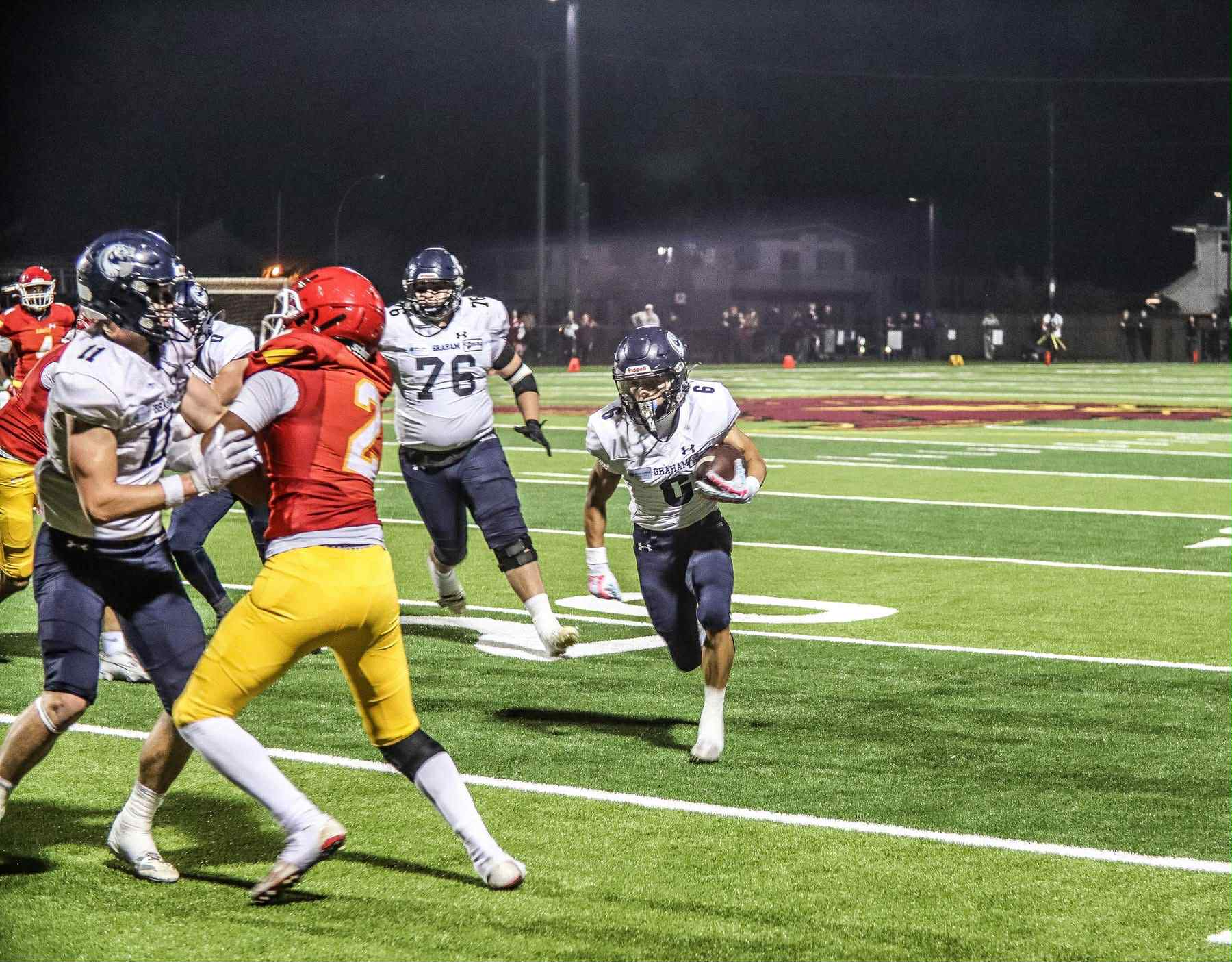 G.W. Graham shows grit, determination in tough loss to No. 1-ranked ...