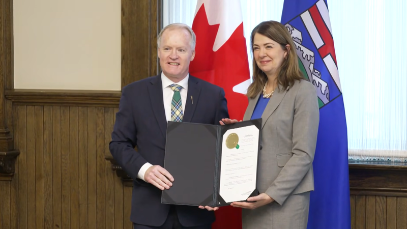 Grant Hunter sworn in as Alberta’s environment minister | EverythingGP