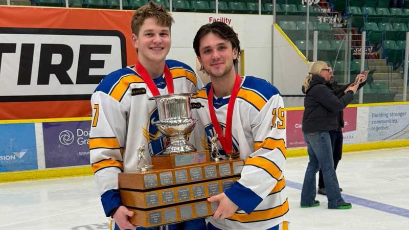 North Stars Campbell, Granger reflect on SJHL Viking Cup Win ...