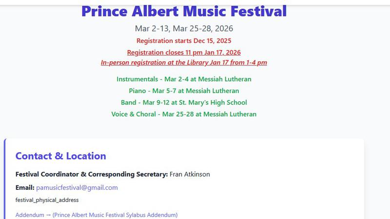 Registration Deadline for PA Music Festival Approaches | northeastNOW